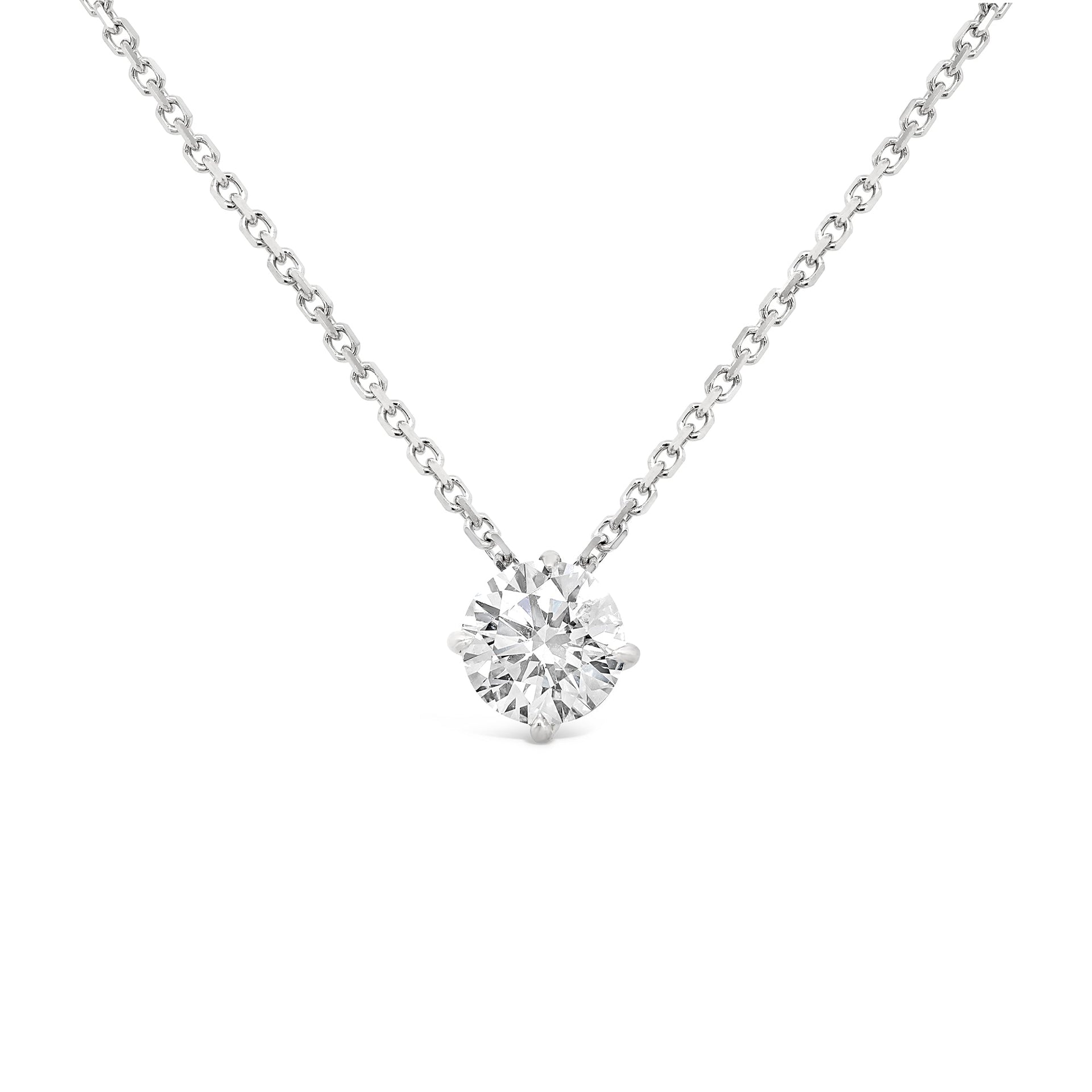 Single Diamond Slider Pendant – Fairfax & Roberts